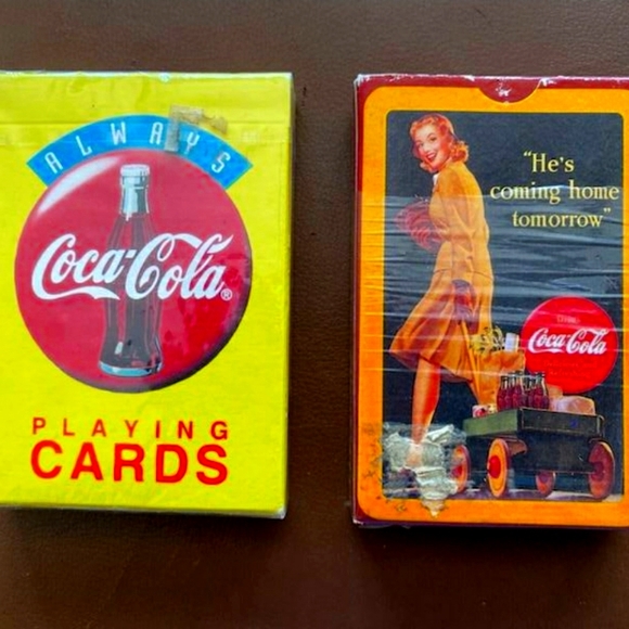 Coca Cola | Other | Coca Cola Playing Card 2 Sets | Poshmark
